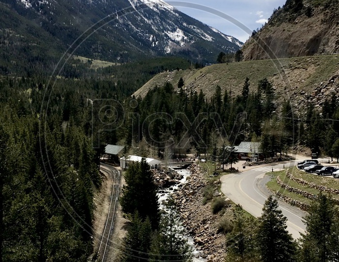 Image of Views of Gold and Silver Mine Hills Georgetown Loop Railroad ...