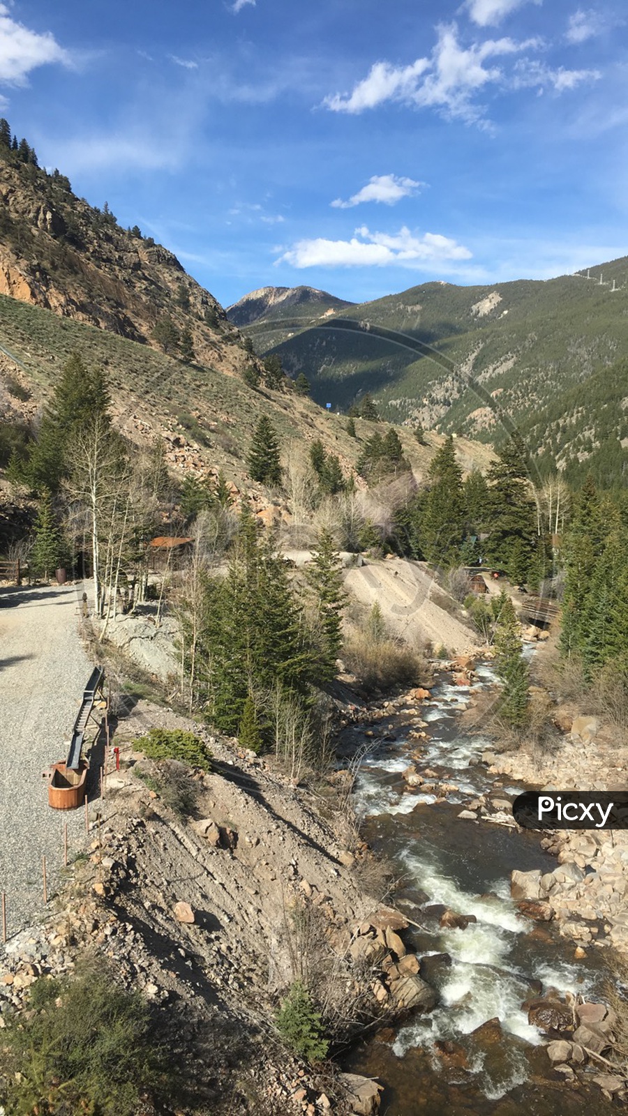Image of Views of Gold and Silver Mine Hills Georgetown Loop Railroad ...