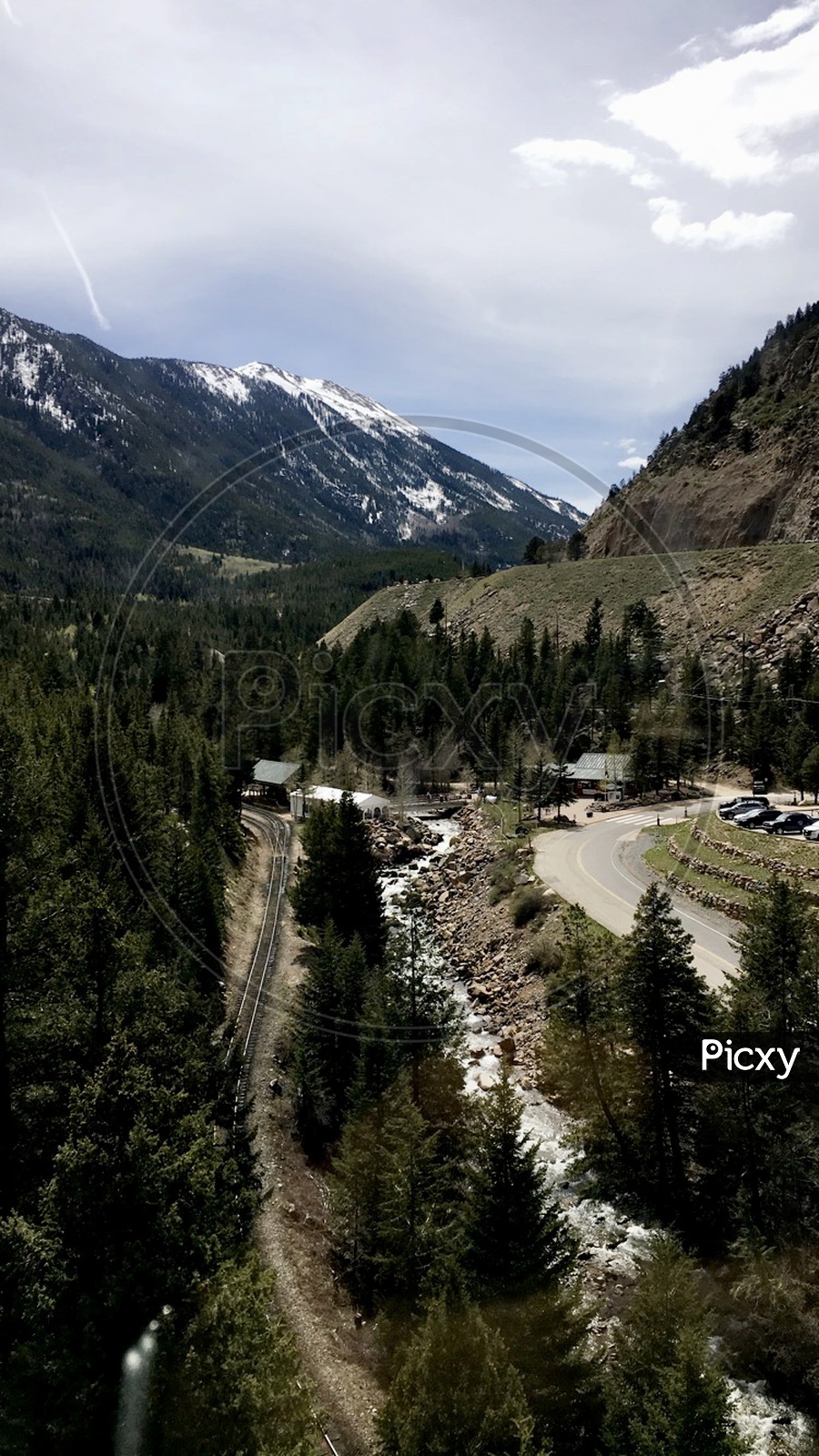 Image of Views of Gold and Silver Mine Hills Georgetown Loop Railroad ...