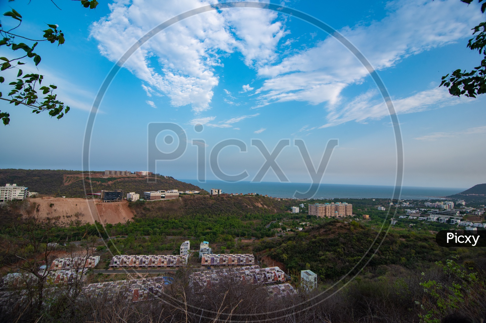 Image of Pano view of Rushikonda IT Park-ZS287930-Picxy