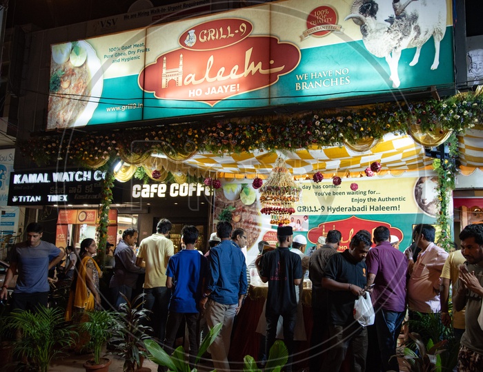 Image of Busy Haleen counter at Grill 9 restaurant during the month of ...