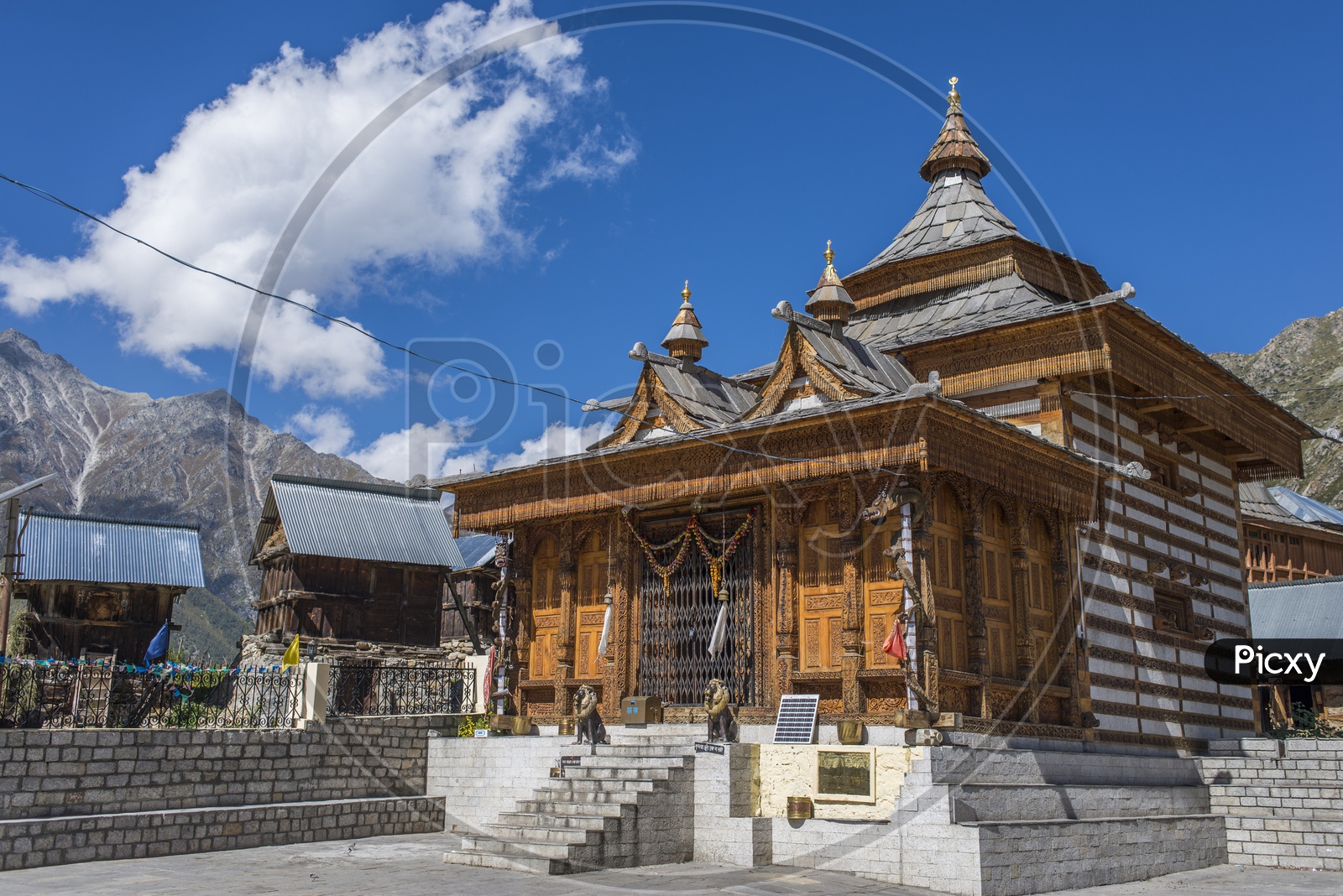 Image of Mathi Temple at Chitkul Village-DD830507-Picxy