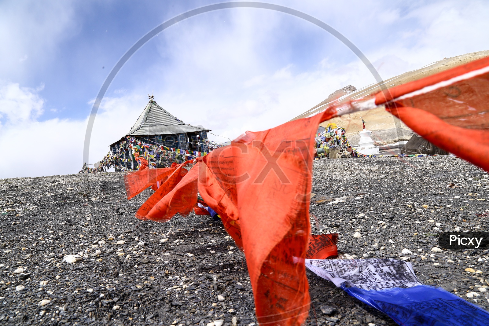 Image of Prayer Flags, Leh to Manali Highway-AV182374-Picxy