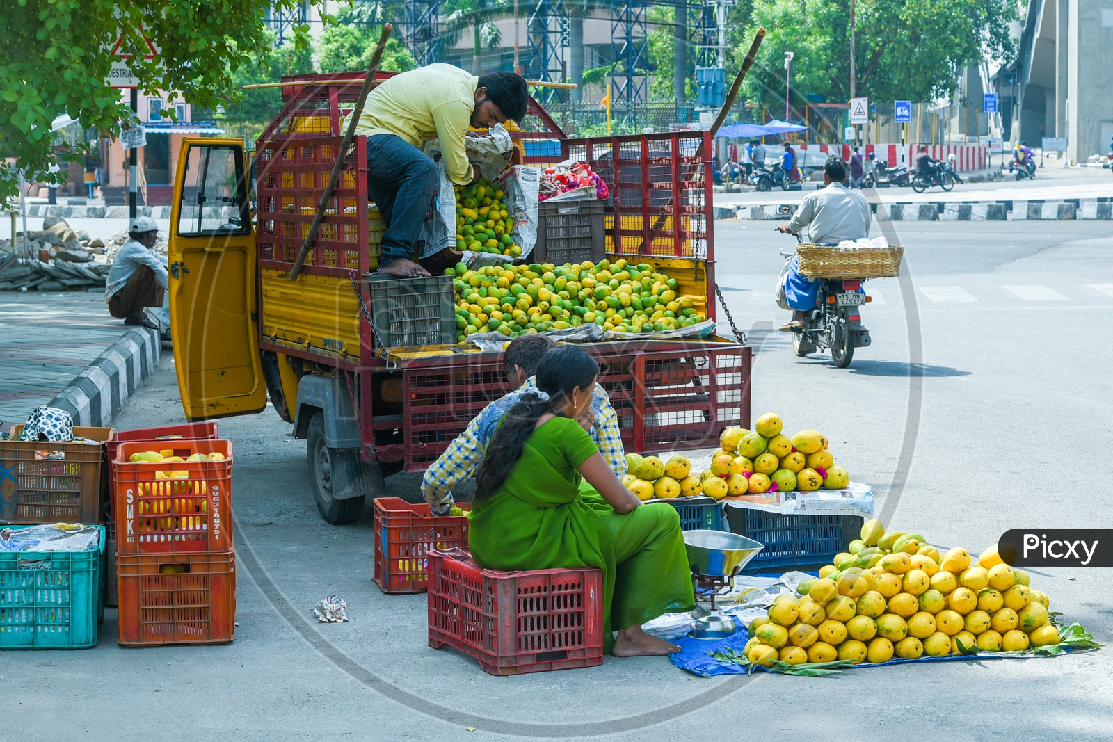 Image of Mango Vendors-GC375359-Picxy