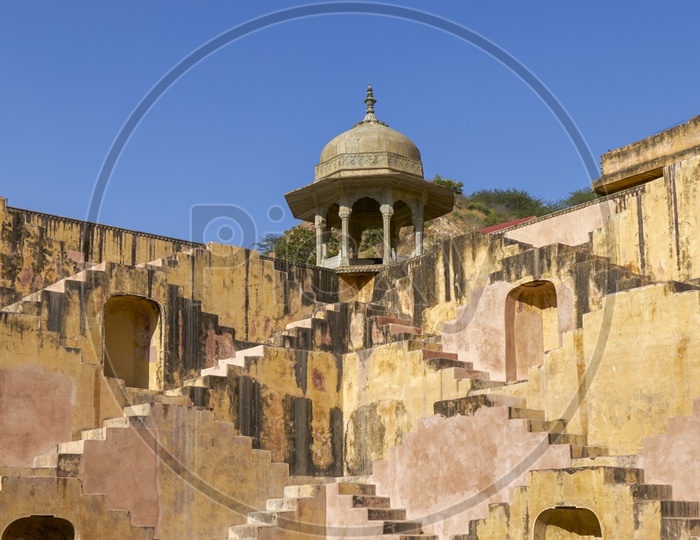 Image of Step Wells of Amer Fort-WJ283179-Picxy