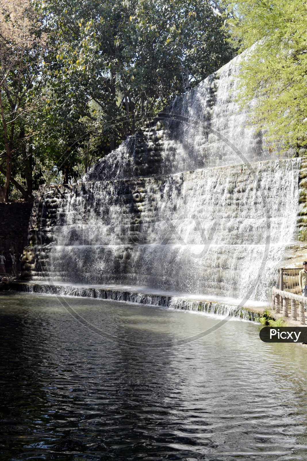 Waterfall Rock Garden Chandigarh