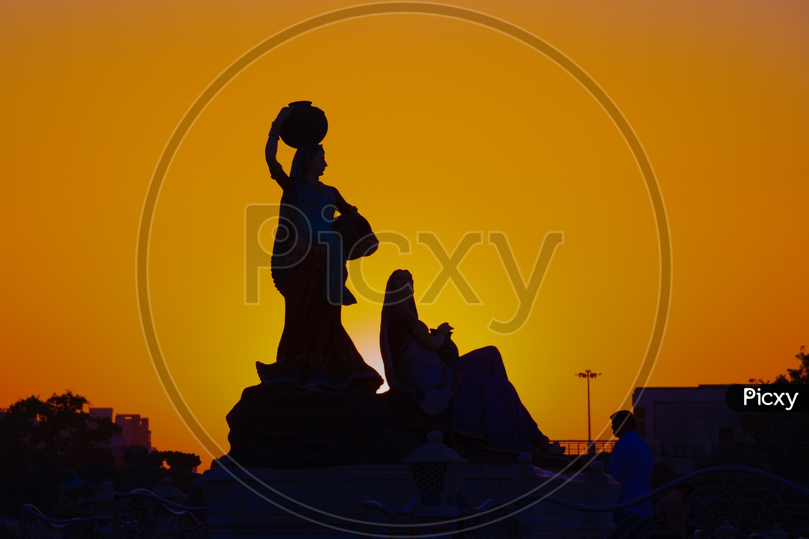 Image of Statue of Radha in Prem Mandir-ML890825-Picxy