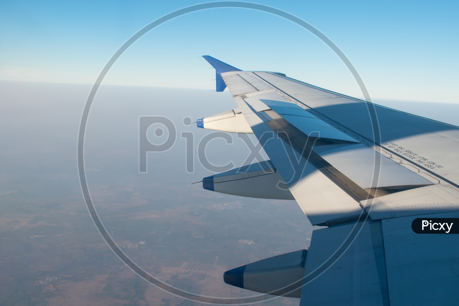 Image of IndiGo A320ceo wing-AL156118-Picxy
