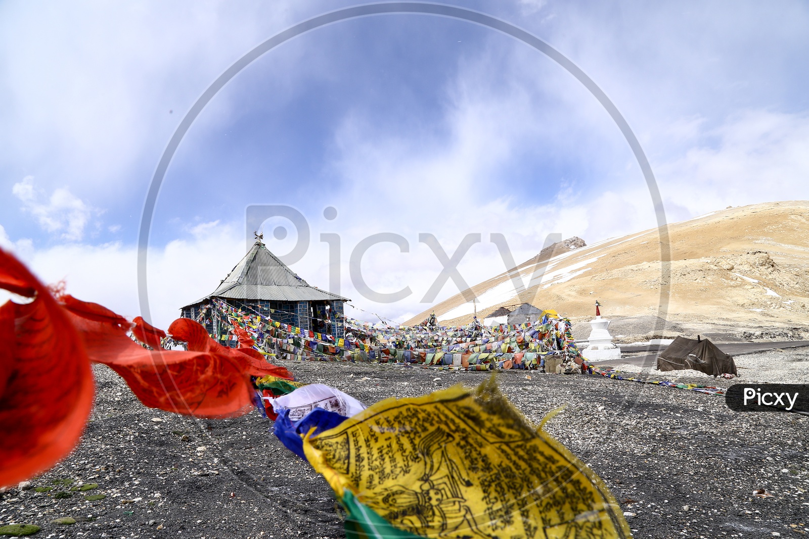 Image of Prayer Flags, Leh to Manali Highway-UG768559-Picxy