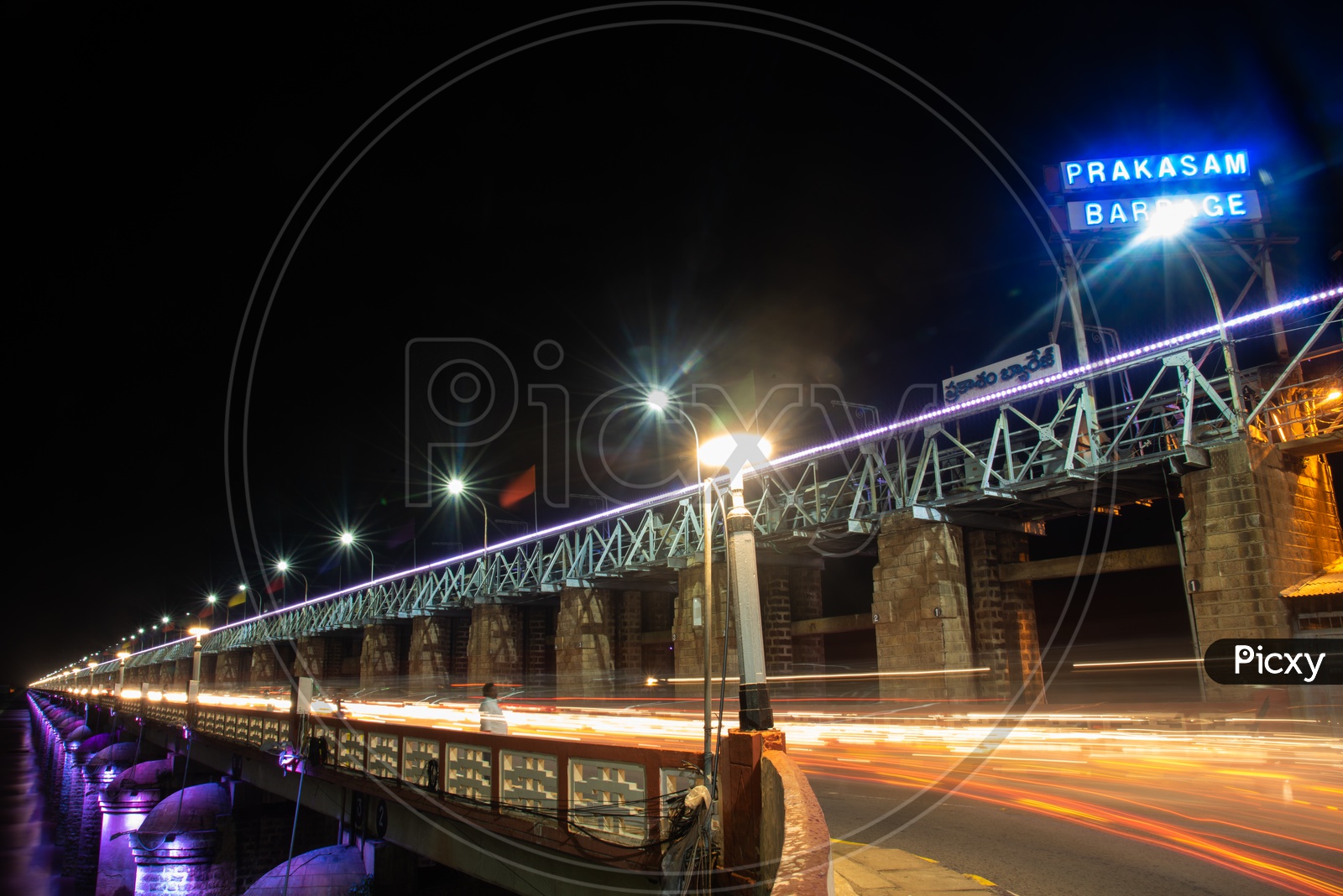 Image of Prakasam Barrage, Vijayawada, Andhra Pradesh, India-WC466369-Picxy