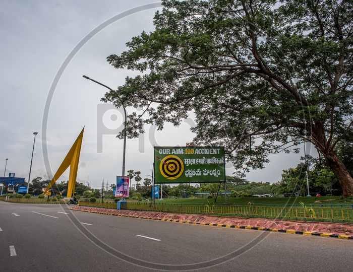 Image of Sign boards in steel plant-EJ715565-Picxy