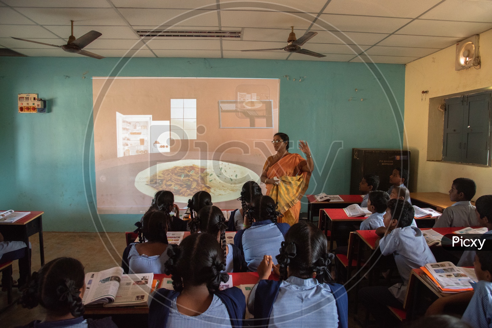 Image of Digital Class rooms, Government Schools, Andhra Pradesh ...
