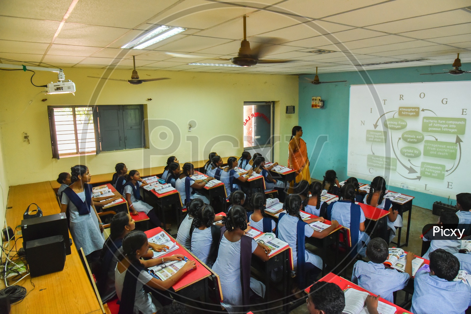 Image of Digital Class rooms, Government Schools, Andhra Pradesh ...