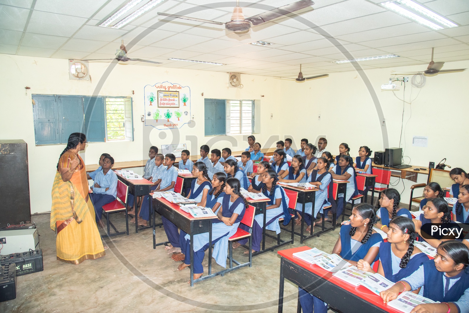 Image of Digital Class rooms, Government Schools, Andhra Pradesh ...