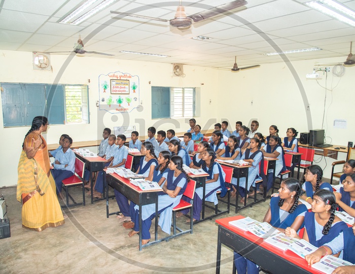 Image of Digital Class rooms, Government Schools, Andhra Pradesh ...