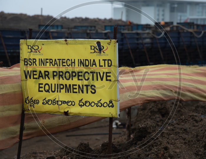 Image of BSR Infratech Ltd. construction works near SRM university ...