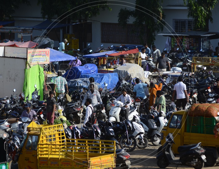 Image of Rythu bazar parking place-WM860915-Picxy