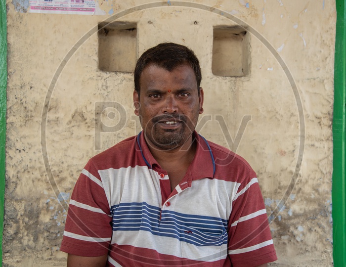 Image of a farmer who got benefited with the RAITHU BANDHU Scheme, a ...