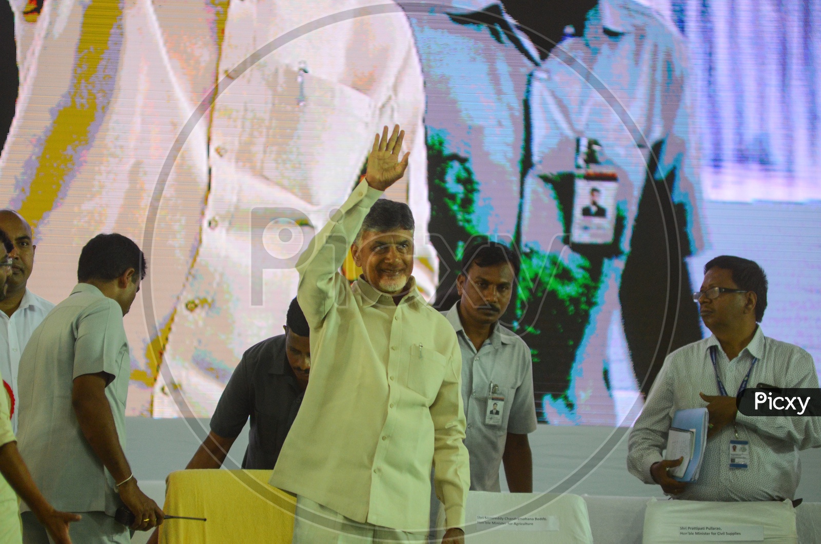 Image of Chief Minister Chandra Babu Naidu at Zero Budget Nature ...
