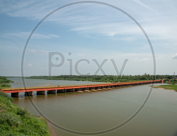Image of Puligadda Aqueduct Bridge, Pulligada, Andhra Pradesh, India ...