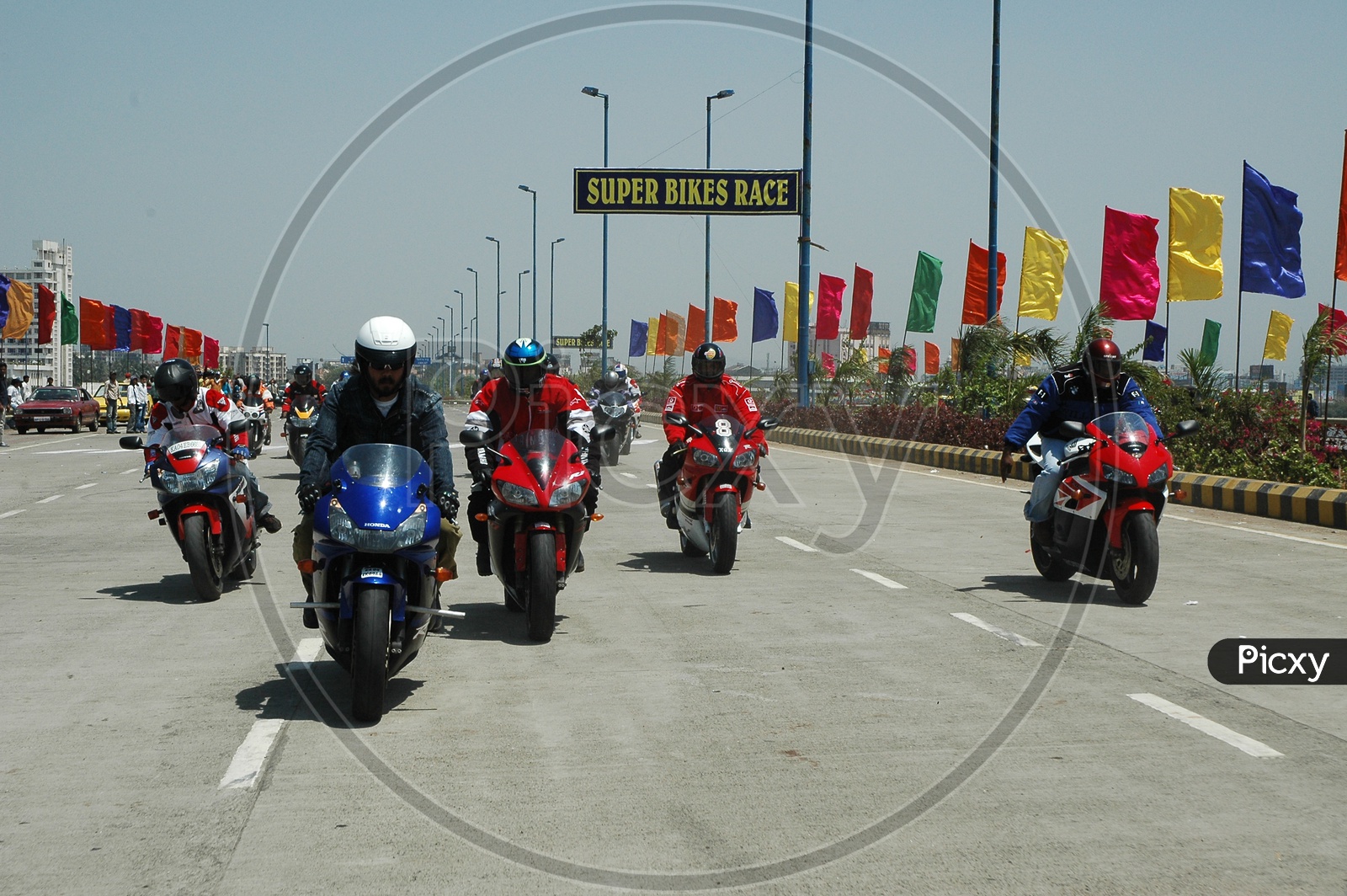 Image of Telugu Film Actor Nagarjuna in a Bike Sequence in a Movie at ...