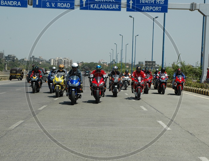 Image of Telugu Film Actor Nagarjuna in a Bike Sequence in a Movie at ...