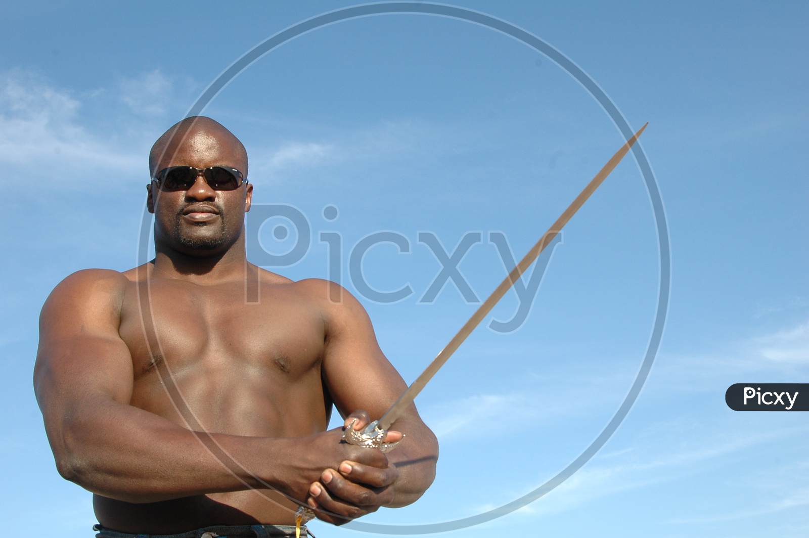 Image of Movie Stills Of an Indian Telugu Movie With Swords In hand Of ...