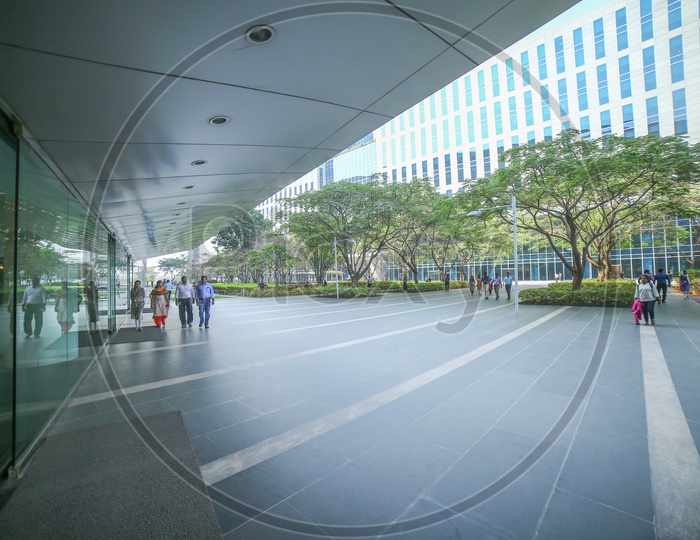 Image of A Beautiful Architectural View Of WaveRock SEZ Building In ...