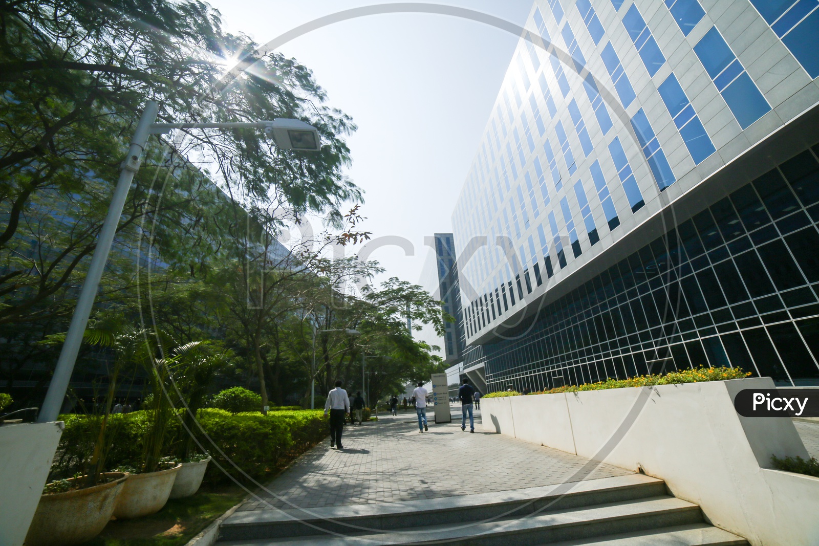 Image of A Beautiful Architectural View Of WaveRock SEZ Building In ...