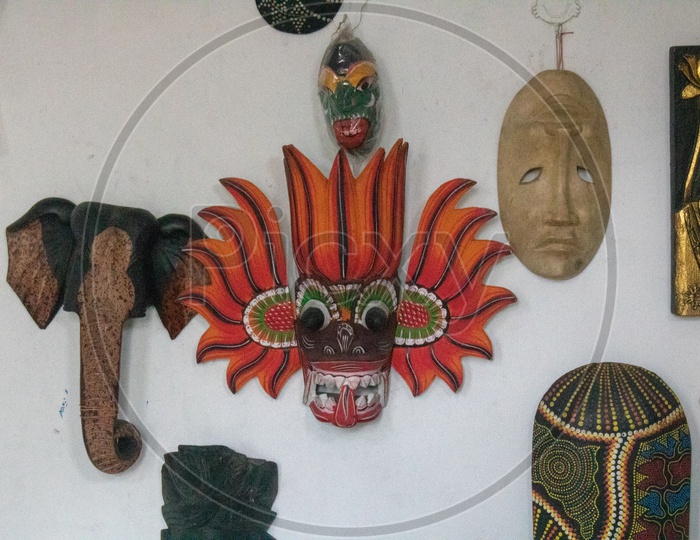 Image of Fire god mask-ZT479073-Picxy