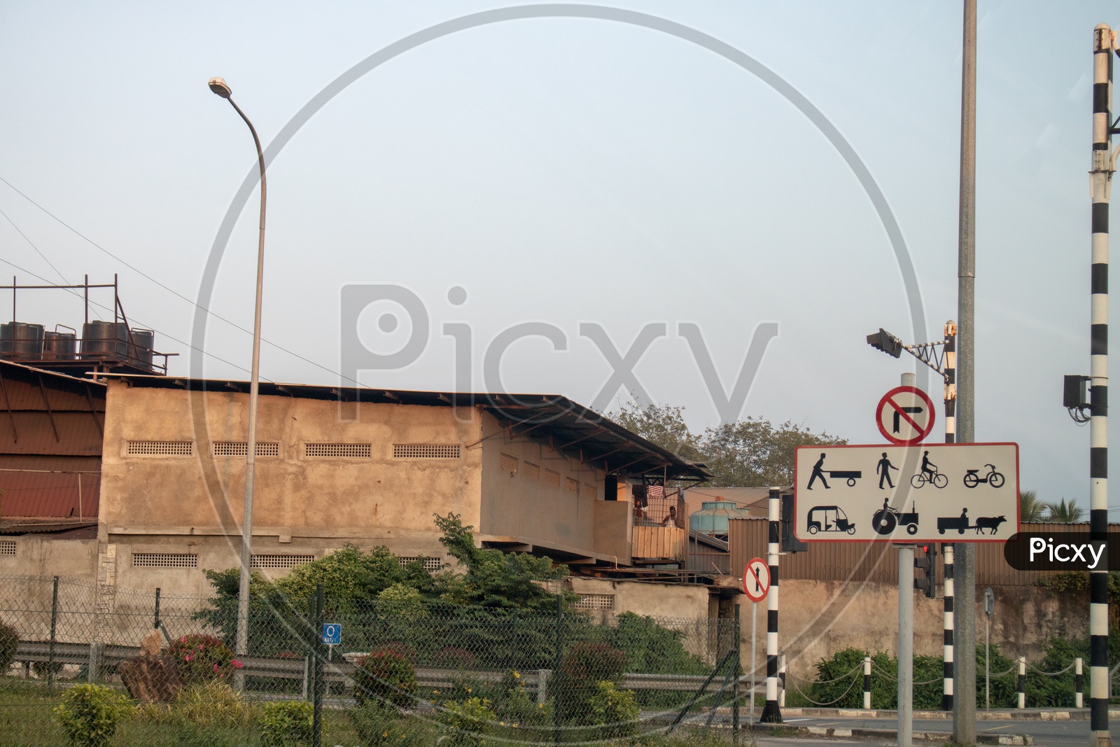 Image of Sign Board at entrance of Southern Expressway to Panadura and ...