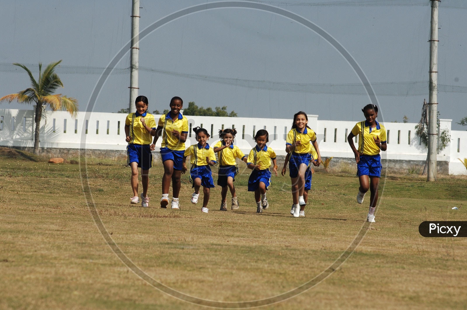 Image of Children at the School Sport day - Running Race-UU090106-Picxy
