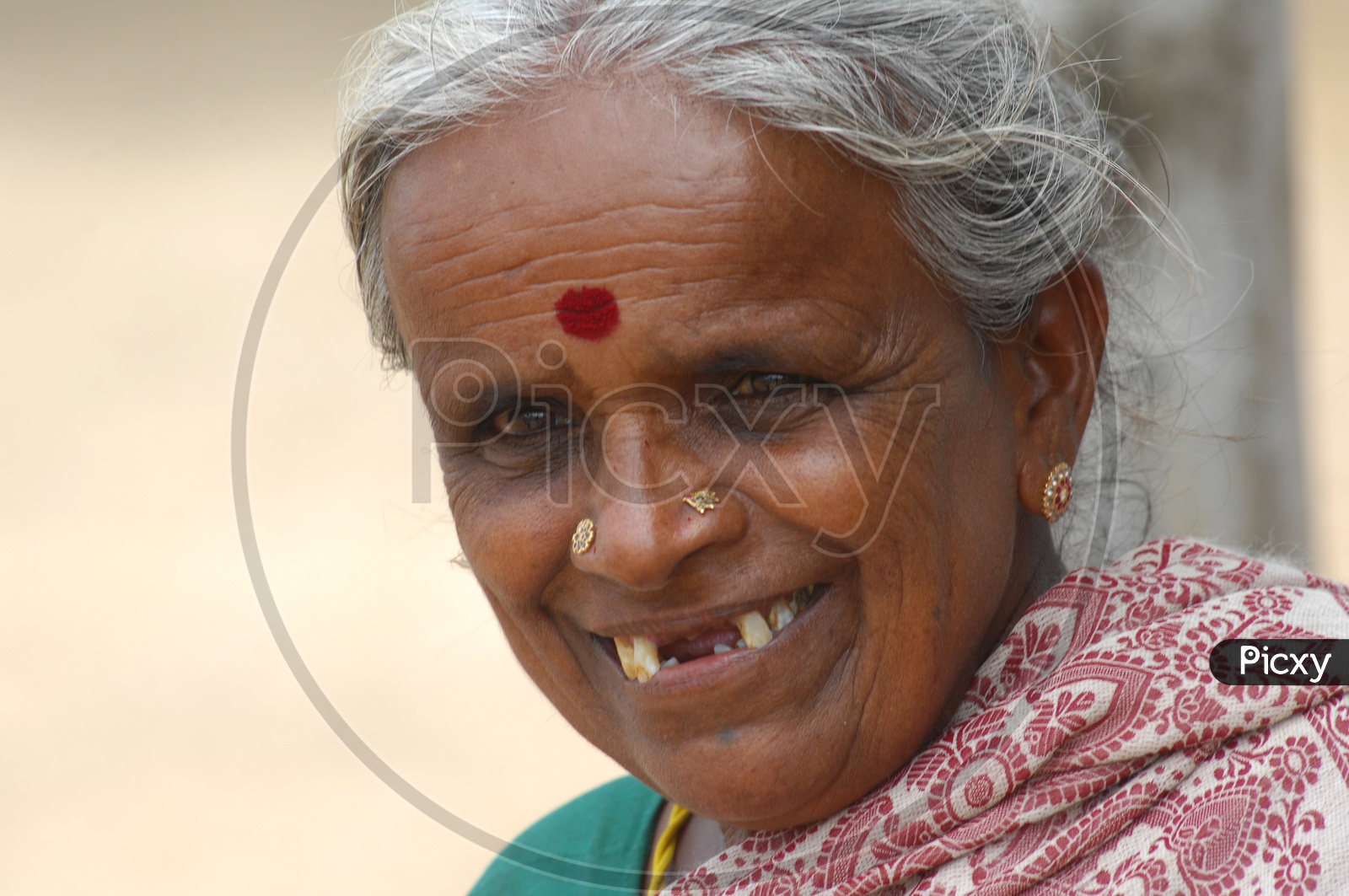 Old People Facial Expressions