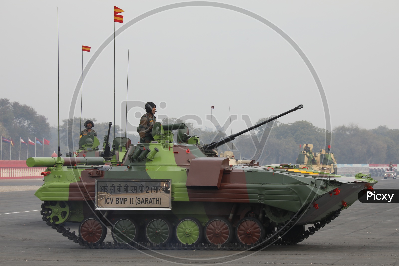 Image of Indian Army Infantry Combat Vehicle BMP-2 Sarath-WY138667-Picxy