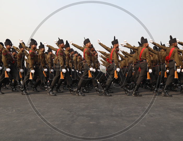 Image of Indian Army Day Celebrations at Parade Ground in Delhi ...