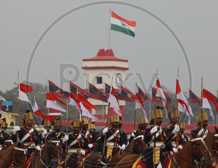 Image of Indian Army Day Celebrations at Parade Ground in Delhi ...