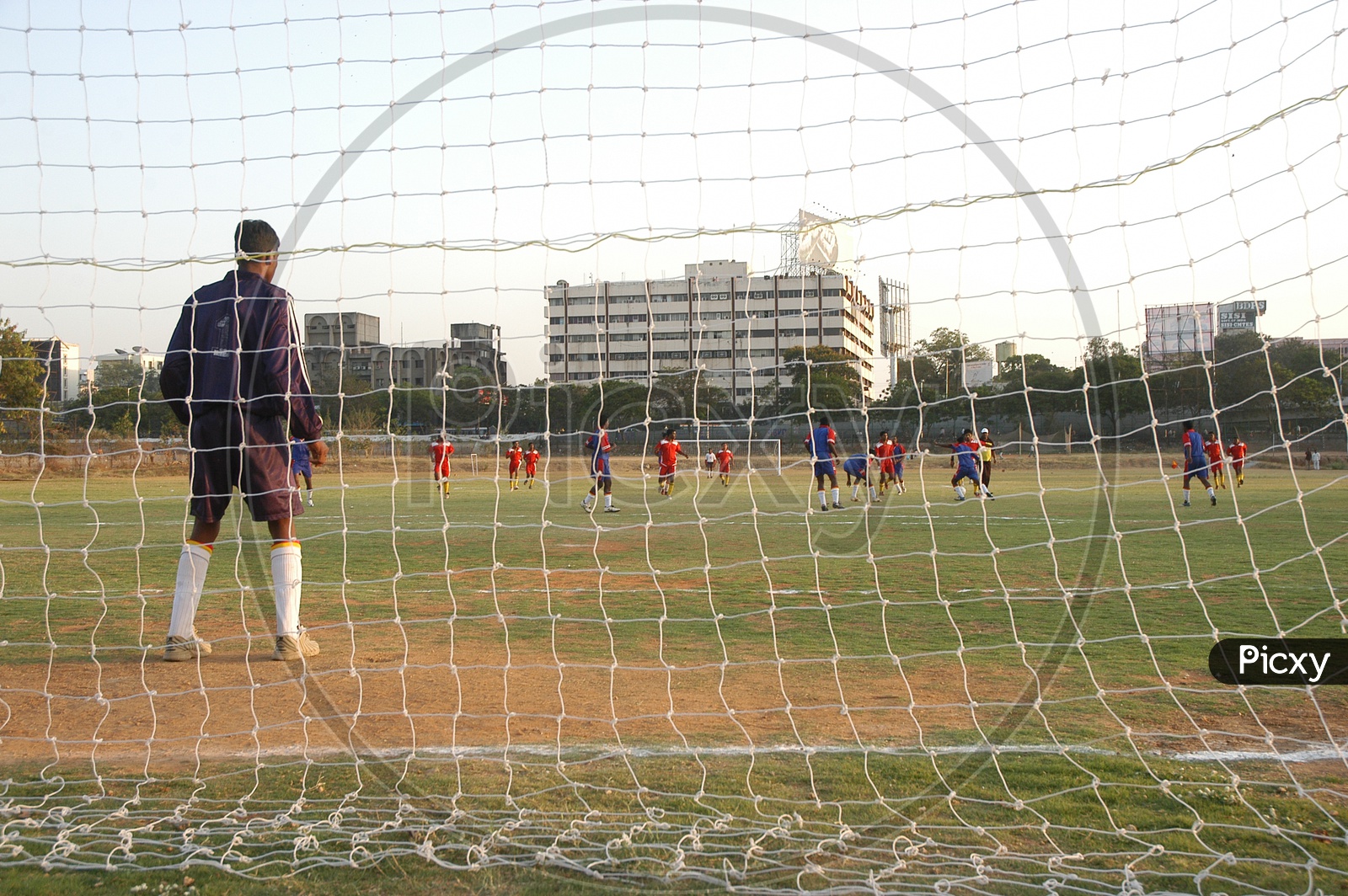 Image of Telugu Movie Actors playing Football-PZ832255-Picxy