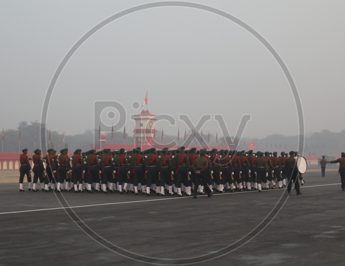 Image of Indian Army Day Celebrations at Parade Ground in Delhi ...