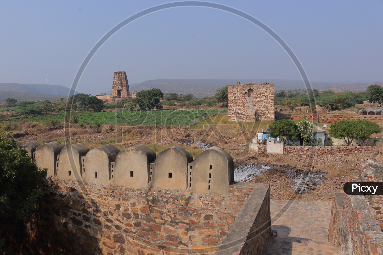 Image of gandikota temple.gandikota fort.grand canyon of india-PN021587 ...