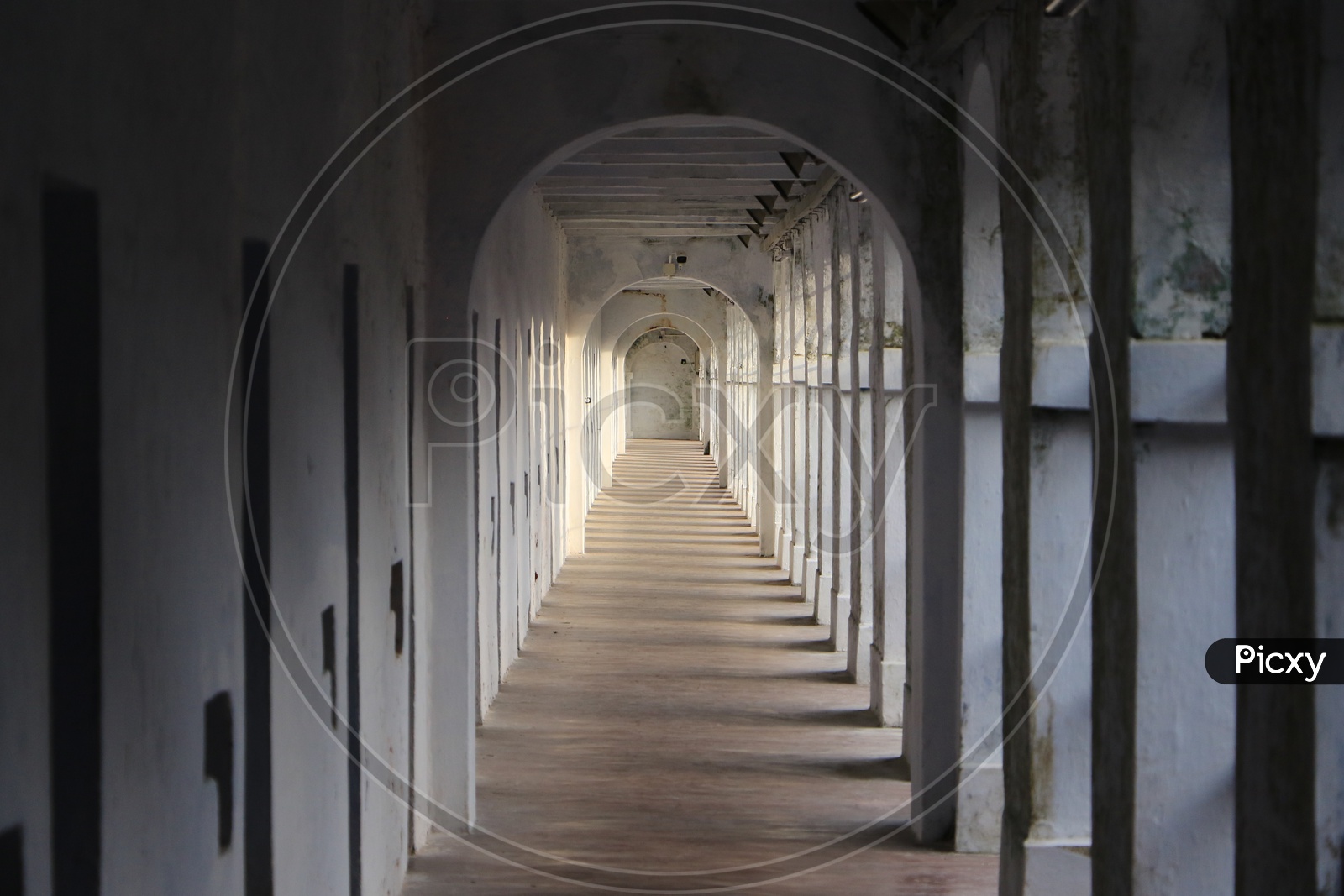 Image of Port Blair Cellular Jail Inside View-EZ479482-Picxy