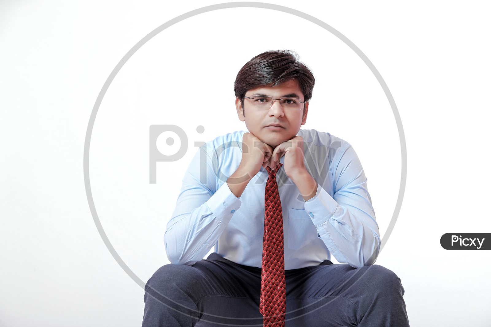 Image of Indian Young Professional Man with an Expression-XN306047-Picxy