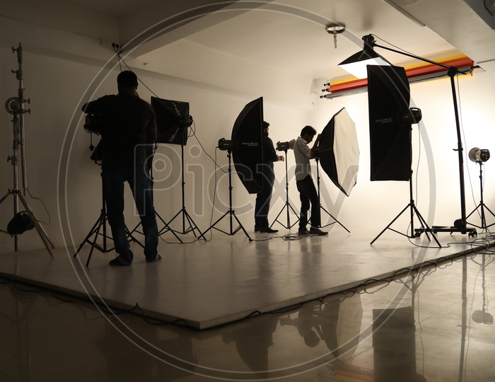 Image of Indoor Studio Setup For Photoshoot-YY730635-Picxy