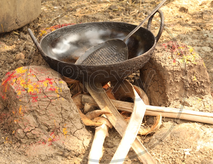 Image of Coal Furnace Stoves in Rural villages-VL487395-Picxy