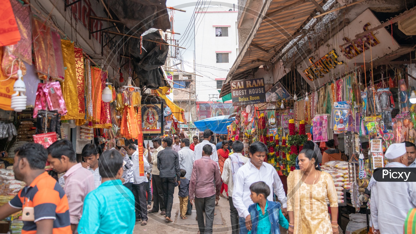 Image of streets of Shirdi-DW465968-Picxy