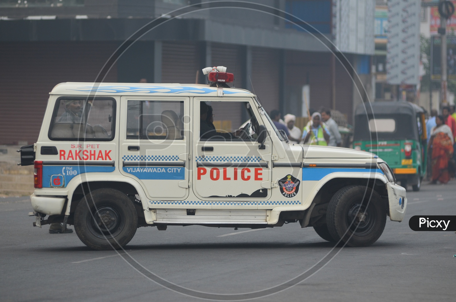 Image of Police vehicle, Rakshak-BY559311-Picxy
