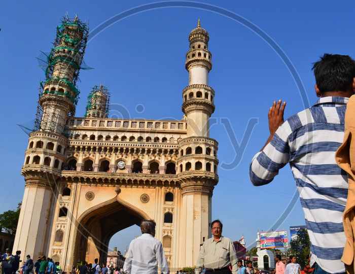 Image of Architectural Views of Charminar From Different point of ...