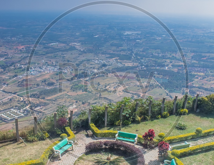 Image of Nandi Hills Sunrise View Point / Aerial View-VG357021-Picxy