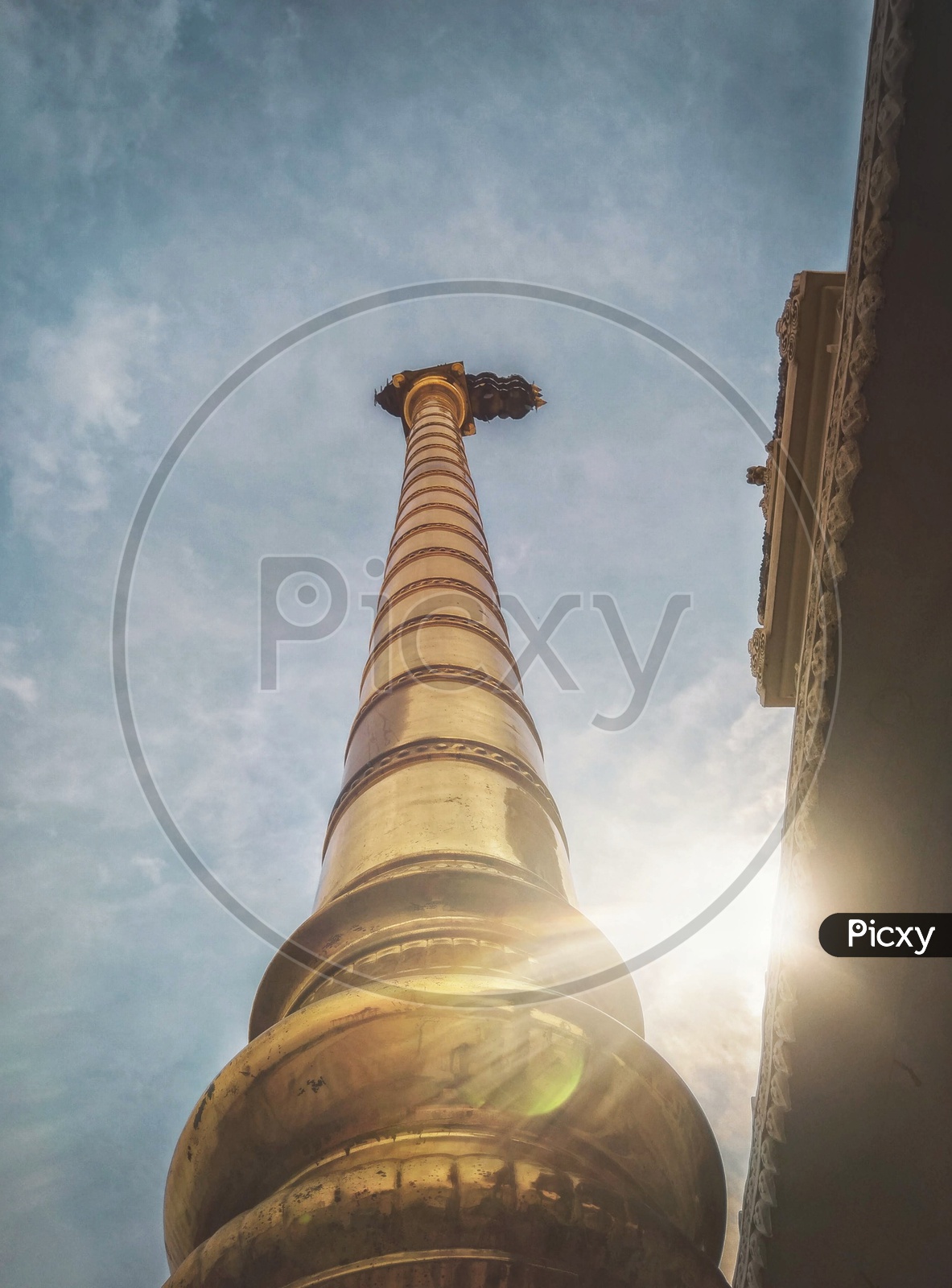 Image of Flag Pillar Dwajasthambham-XU855775-Picxy