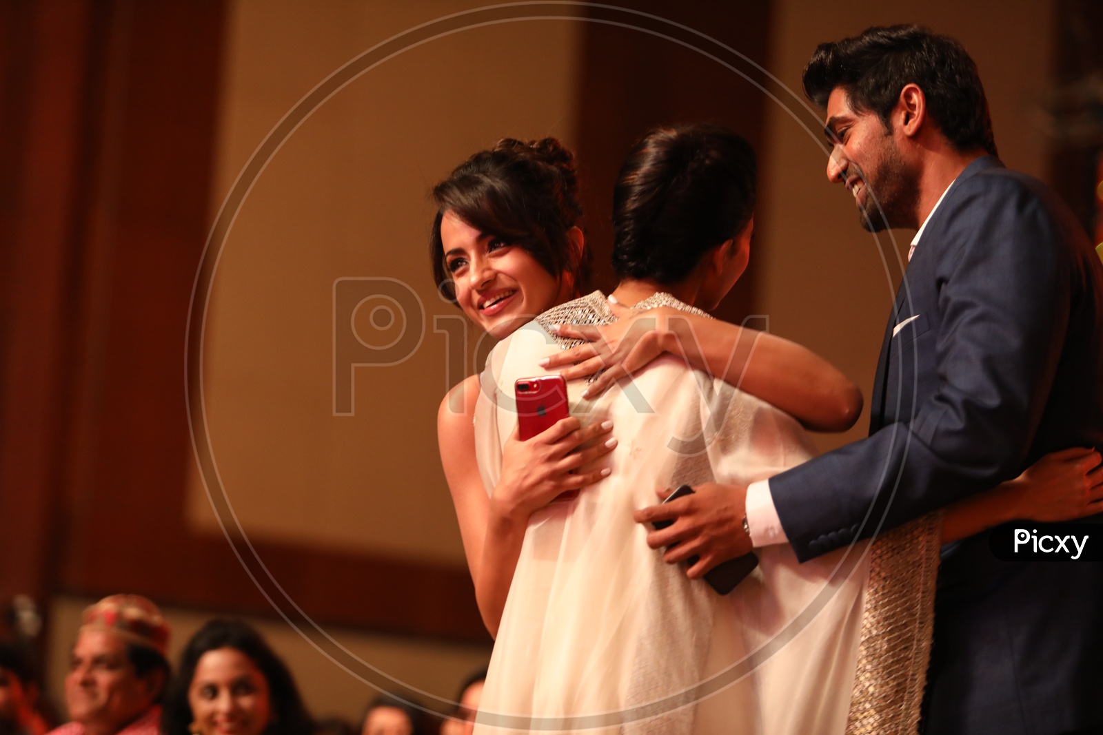 Image of Tollywood Actress Trisha With Actor Rana-YB450076-Picxy