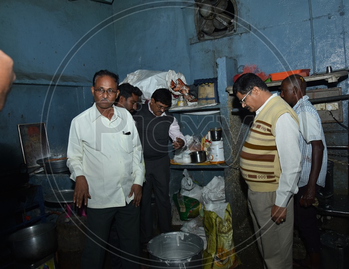 Image of Food Inspection Officers Or Food Safety Officers Inspecting ...